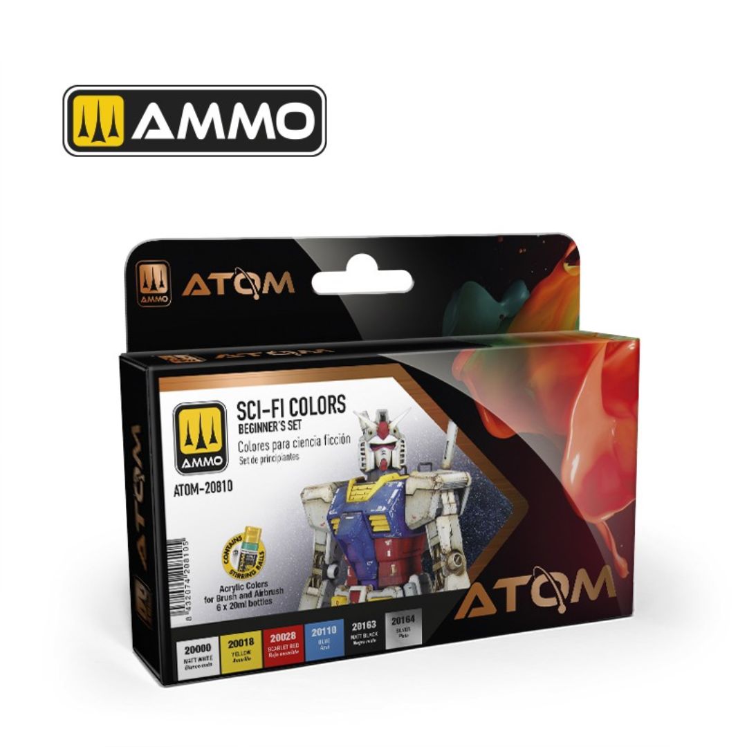 ATOM-20810 Beginners Set: SCI-FI Colors – PMSTORE